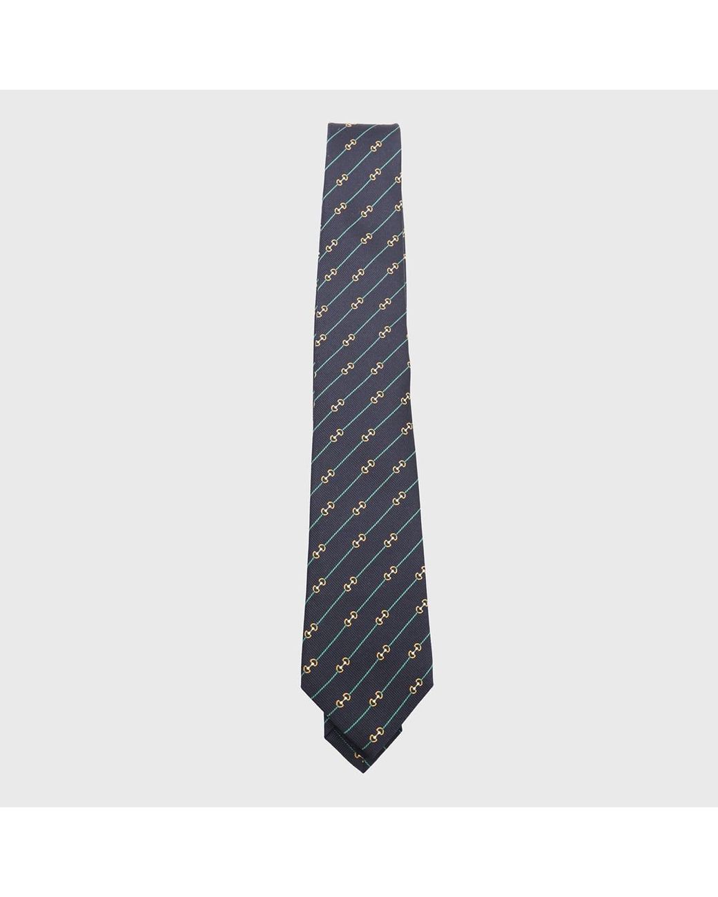 Gucci Silk Tie in Blue for Men | Lyst UK