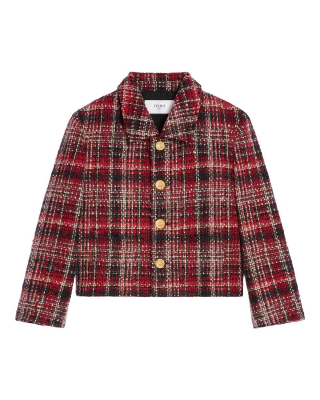 Celine Charlotte Jacket in Red | Lyst UK