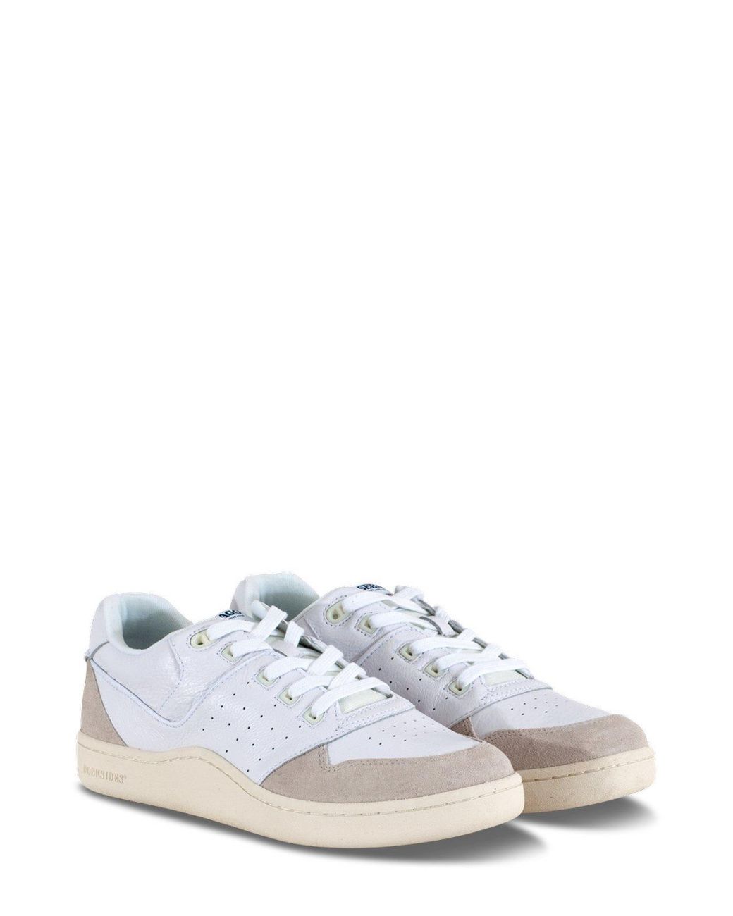 Sebago Hurricane Lace-Up Sneakers in White for Men | Lyst