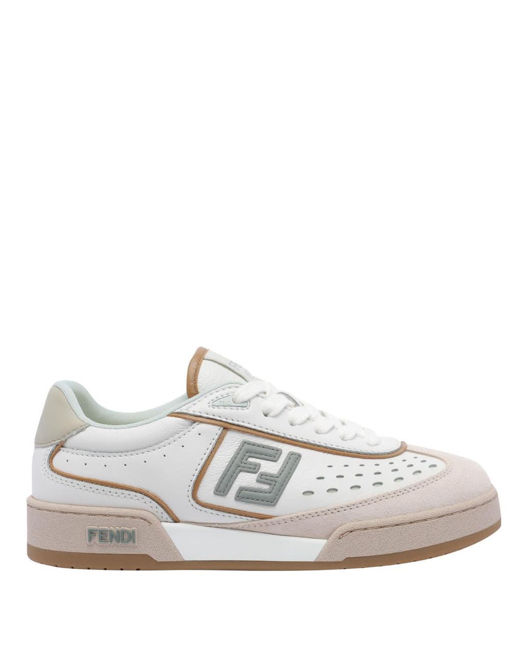 Fendi Match Sneakers in White | Lyst