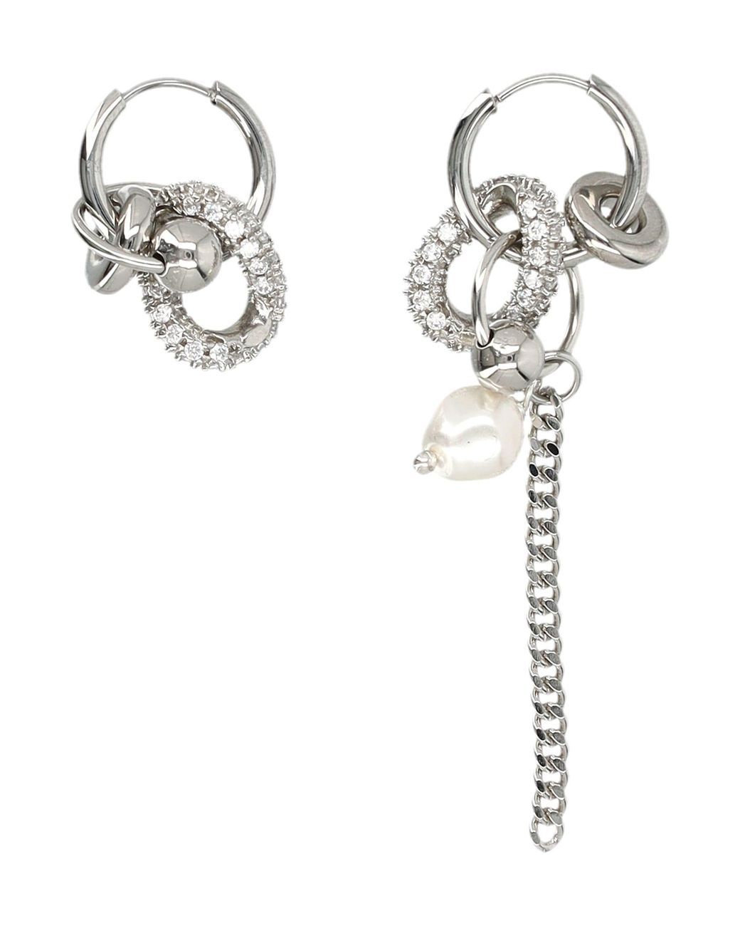Justine Clenquet Jadeearrings in White | Lyst