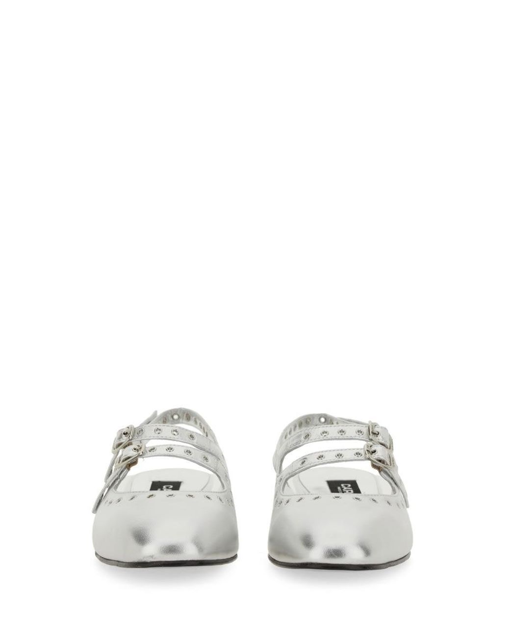 CAREL PARIS Mary Jane Slingback Queen in White | Lyst
