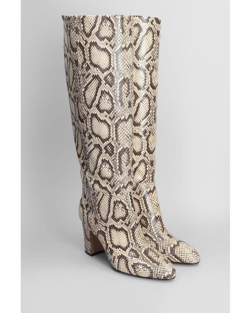 Paris Texas Lavinia Boot 75 High Heels Boots in White | Lyst