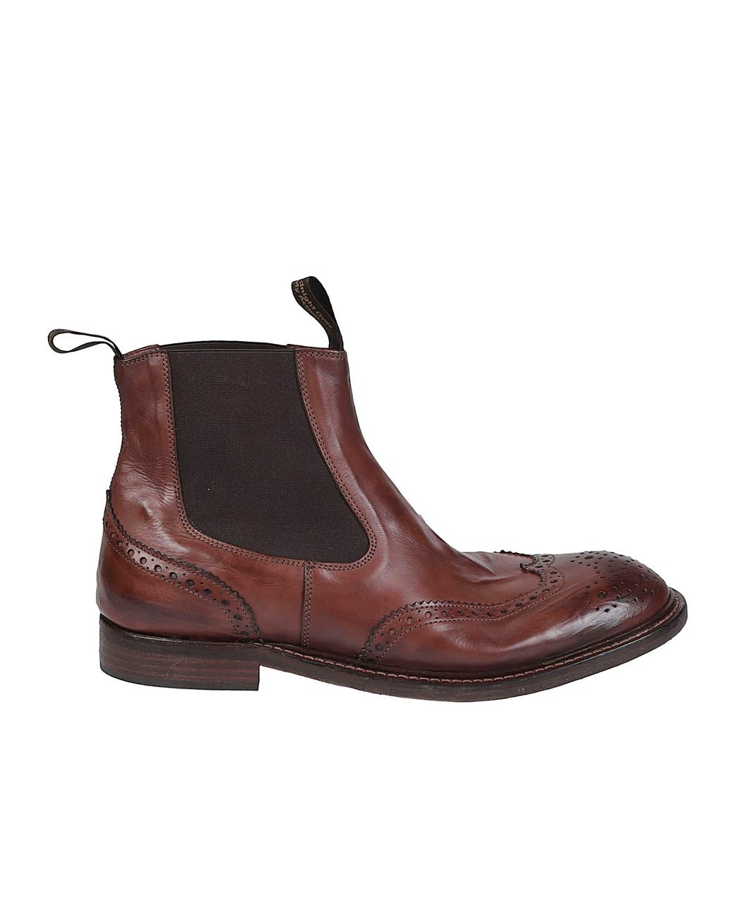 Moma Word Ankle Boots in Brown for Men | Lyst