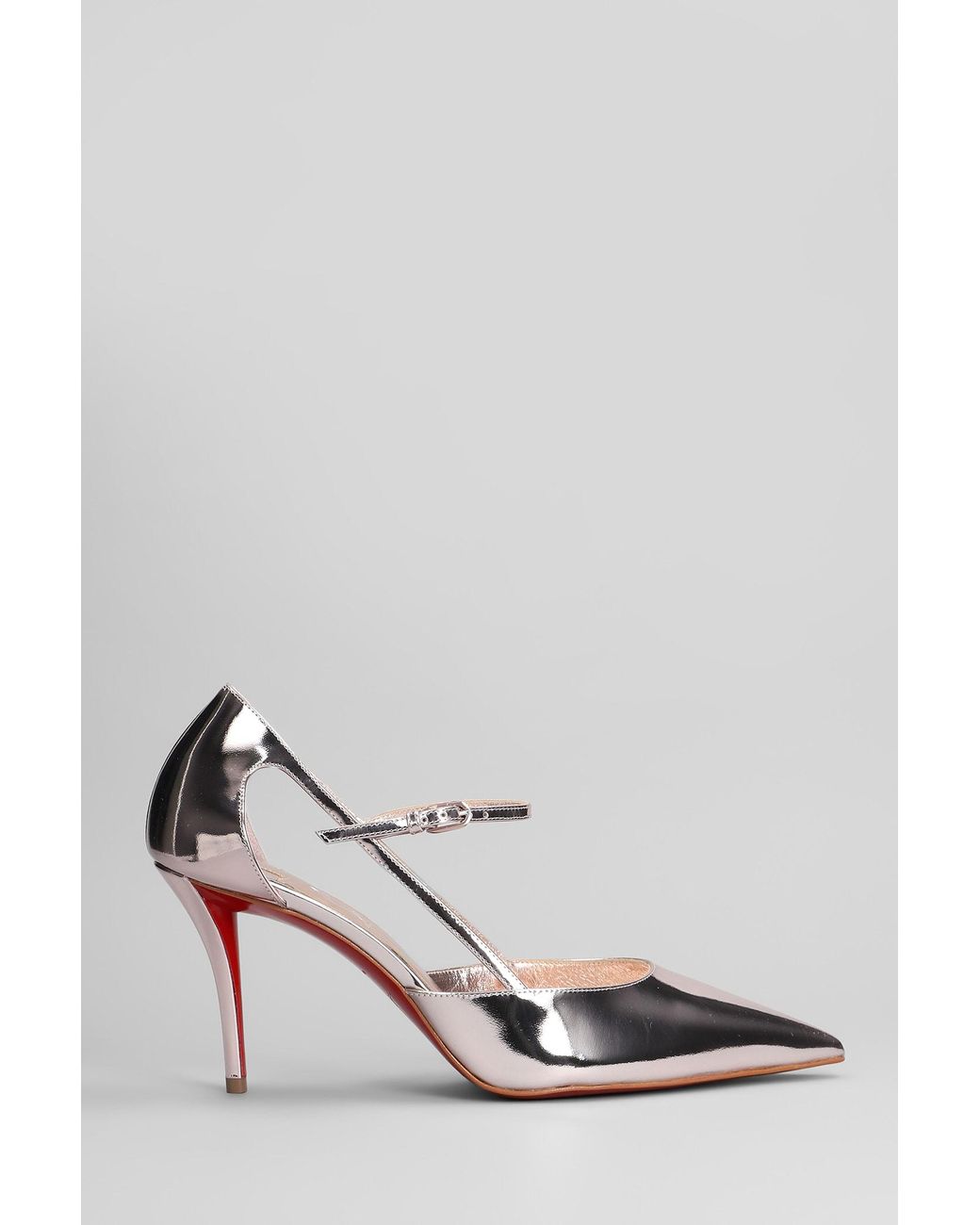 Christian Louboutin Miss Z Strap 80 Pumps | Lyst