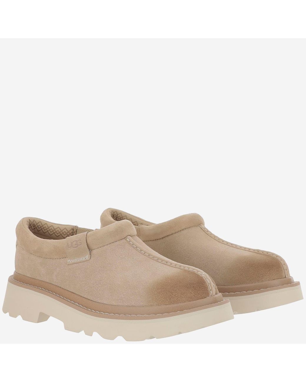 UGG Tasman Lug Loafer in Natural for Men | Lyst