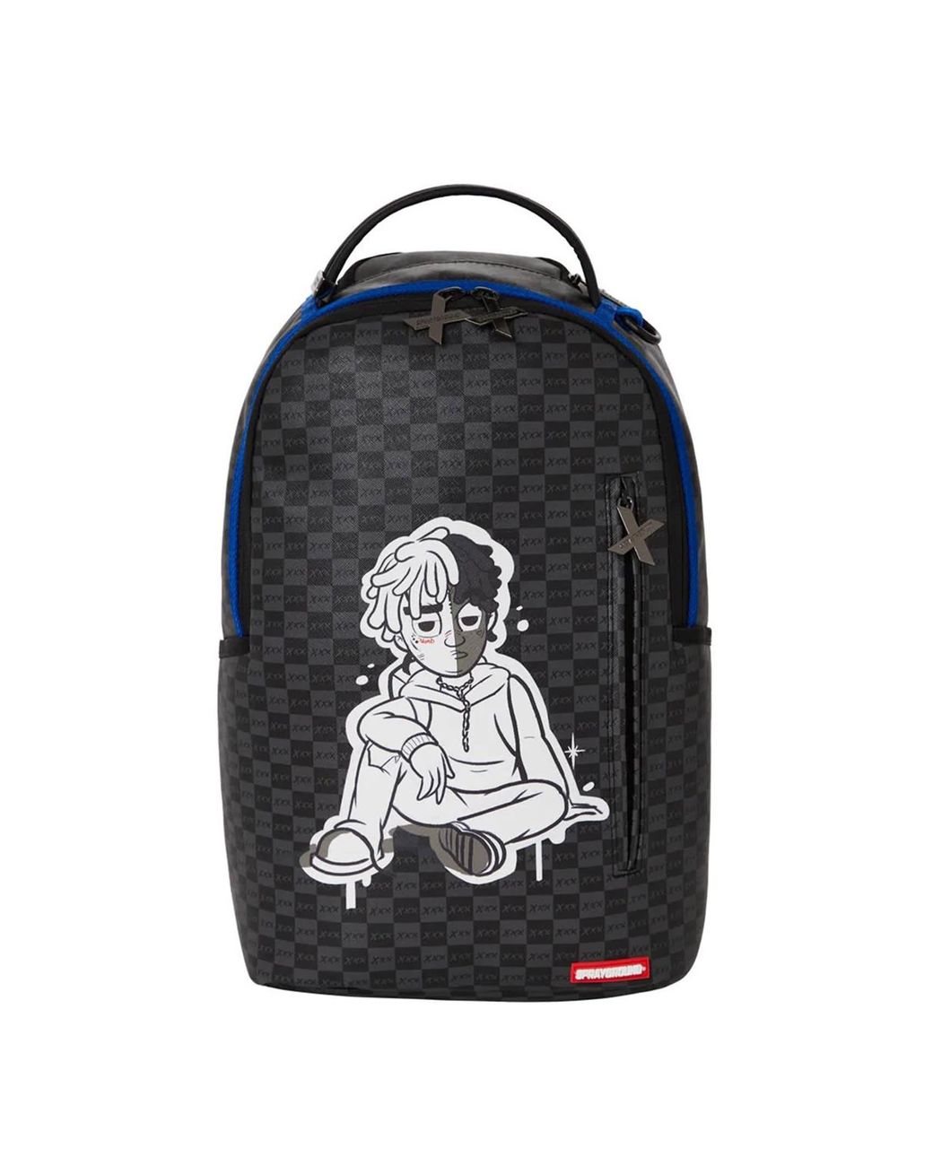 Sprayground Xxxtentacion Cartoon Backpack in Blue for Men | Lyst
