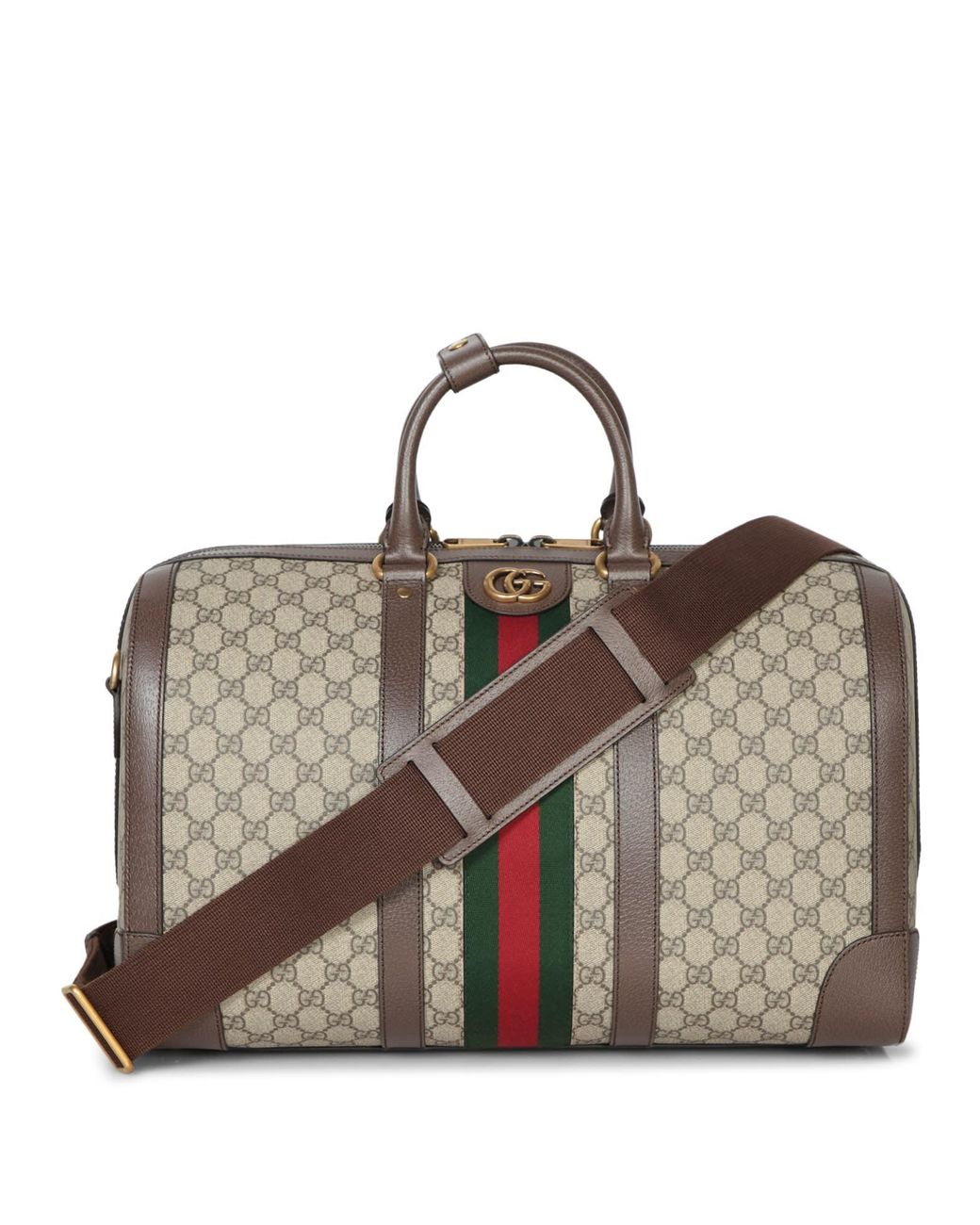 Gucci Gg Travel Bag in Brown for Men | Lyst