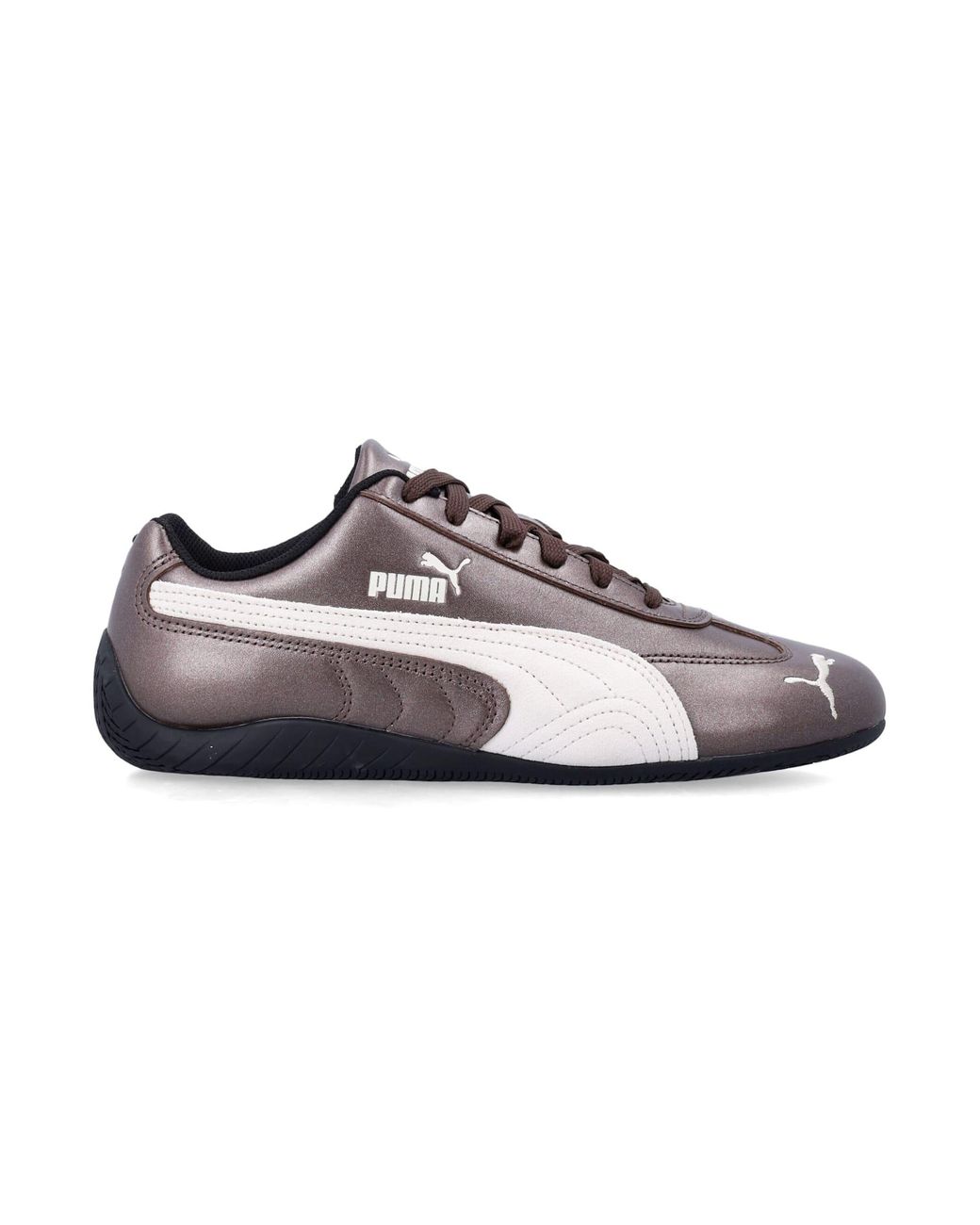 PUMA Speedcat Metallic Leather Sneakers | Lyst