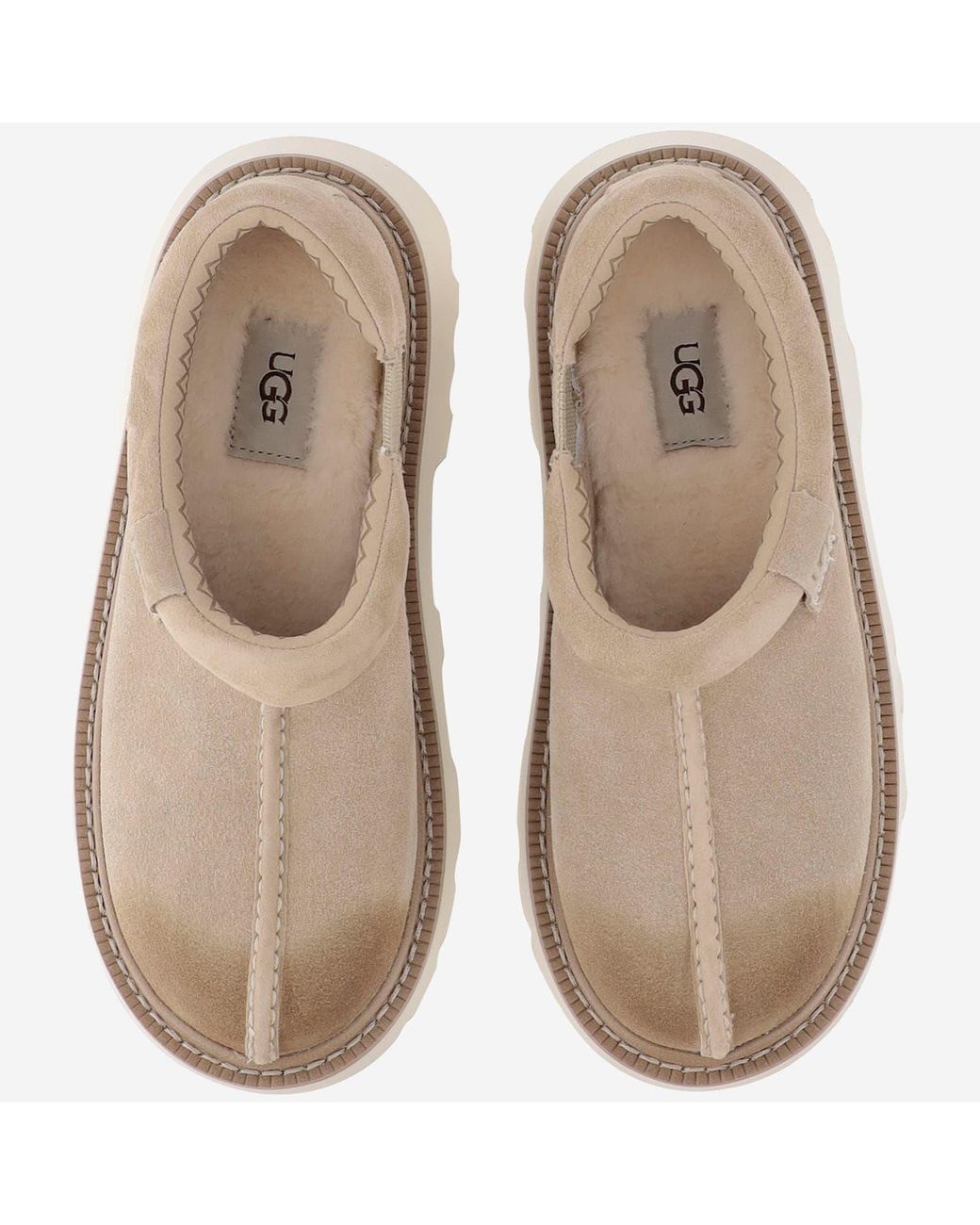 UGG Tasman Lug Loafer in Natural for Men | Lyst