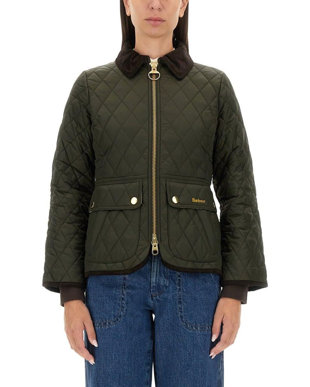 Barbour Beadnell Jacket in Gray | Lyst