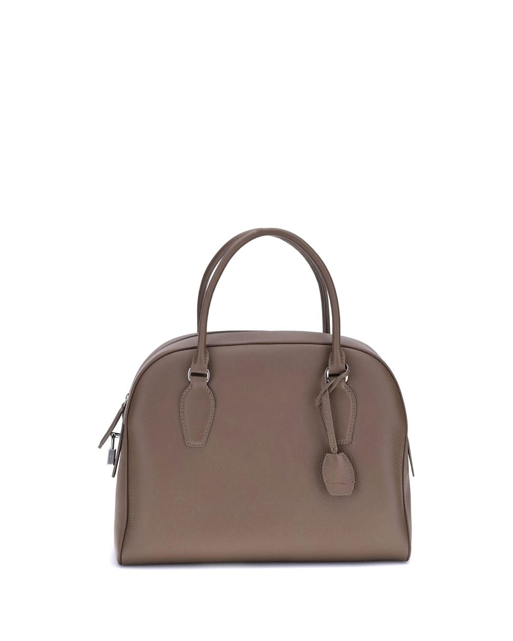 The Row India 12 Top Handle Bag in Brown | Lyst