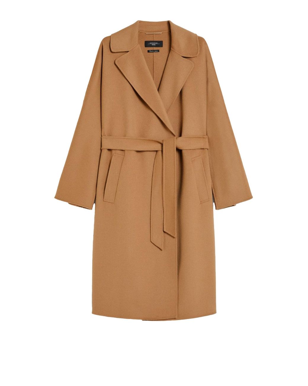 Weekend by Maxmara Max Mara Weekend Coat With Belt in Brown | Lyst