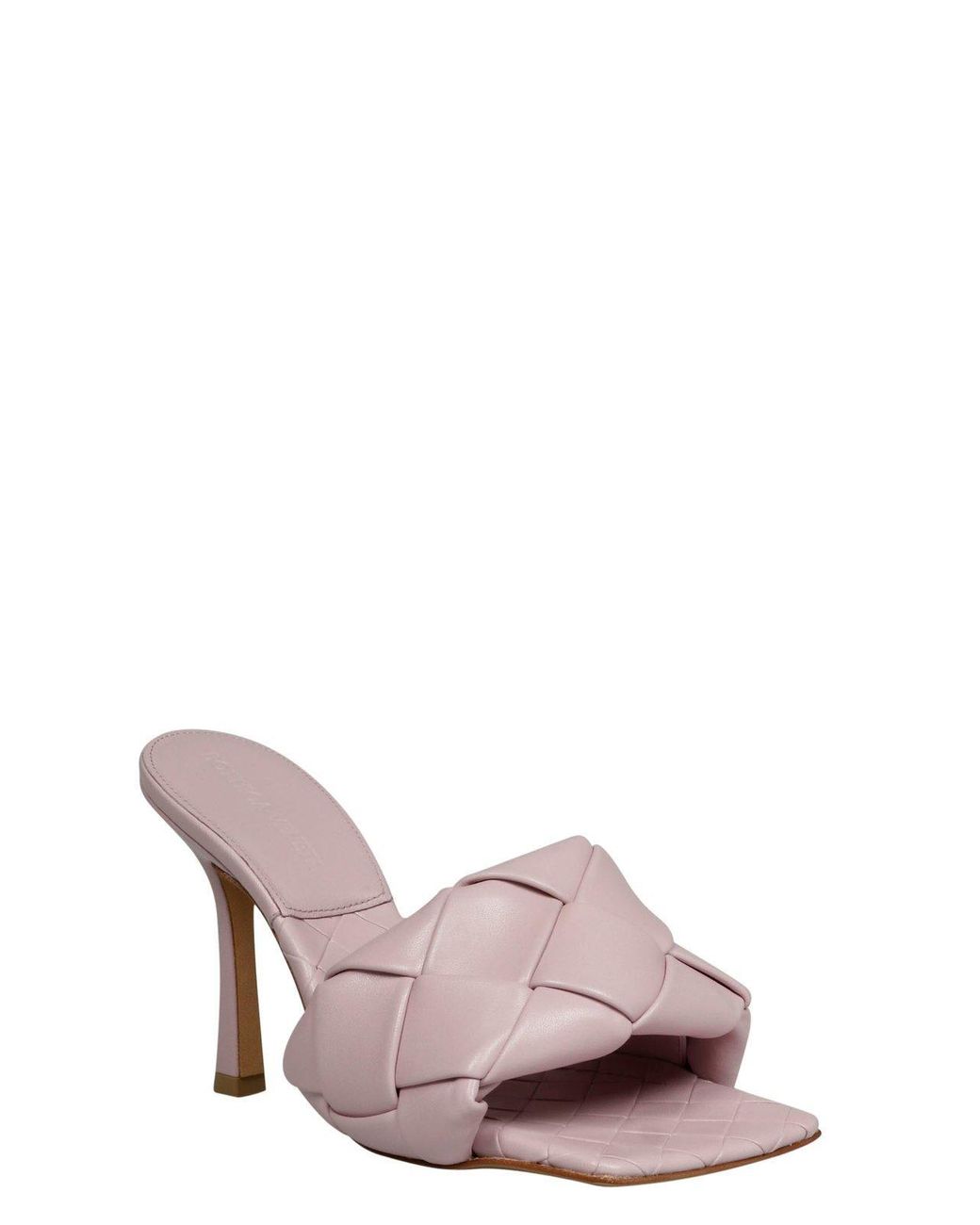 Bottega Veneta Bv Lido Sandals in Pink | Lyst