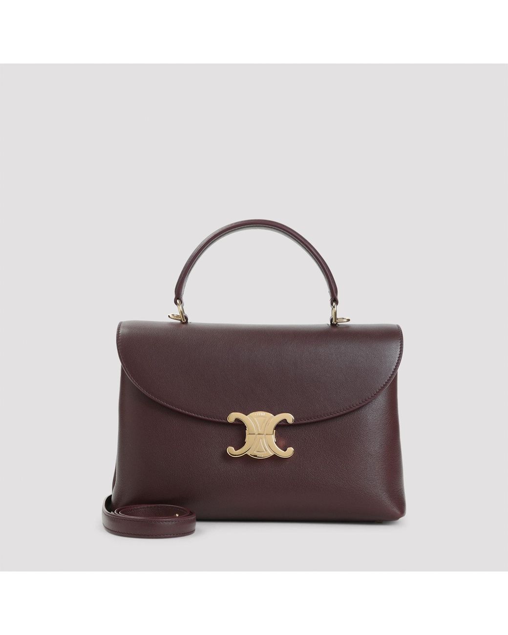 Celine Nino Medium Shoulder Bag in Purple | Lyst