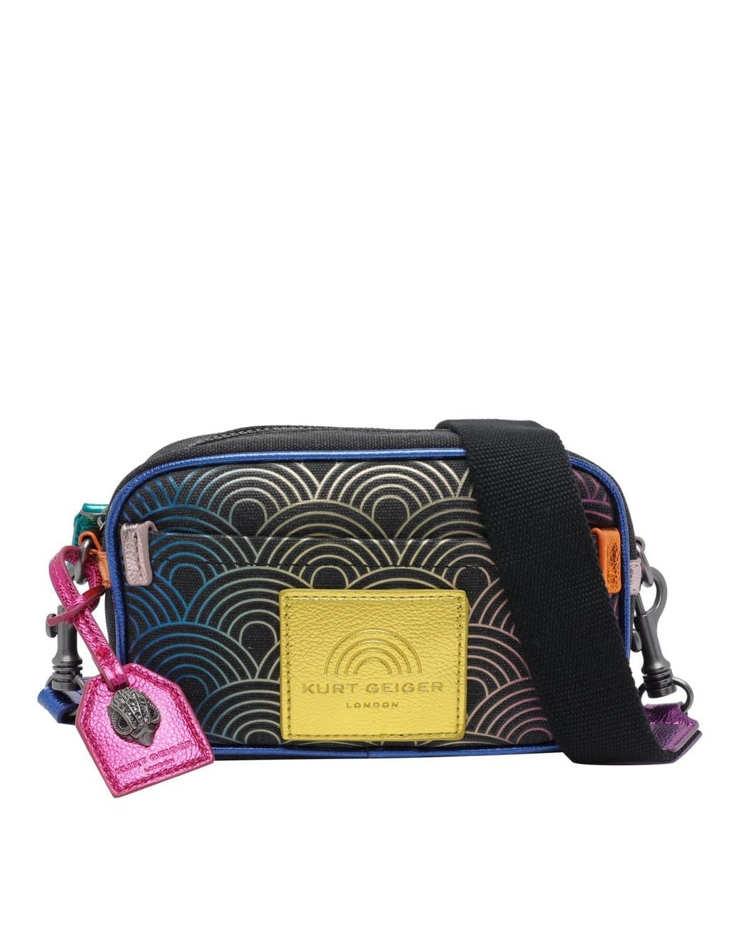 Kurt Geiger Small Southbank Camera Bag in Blue | Lyst