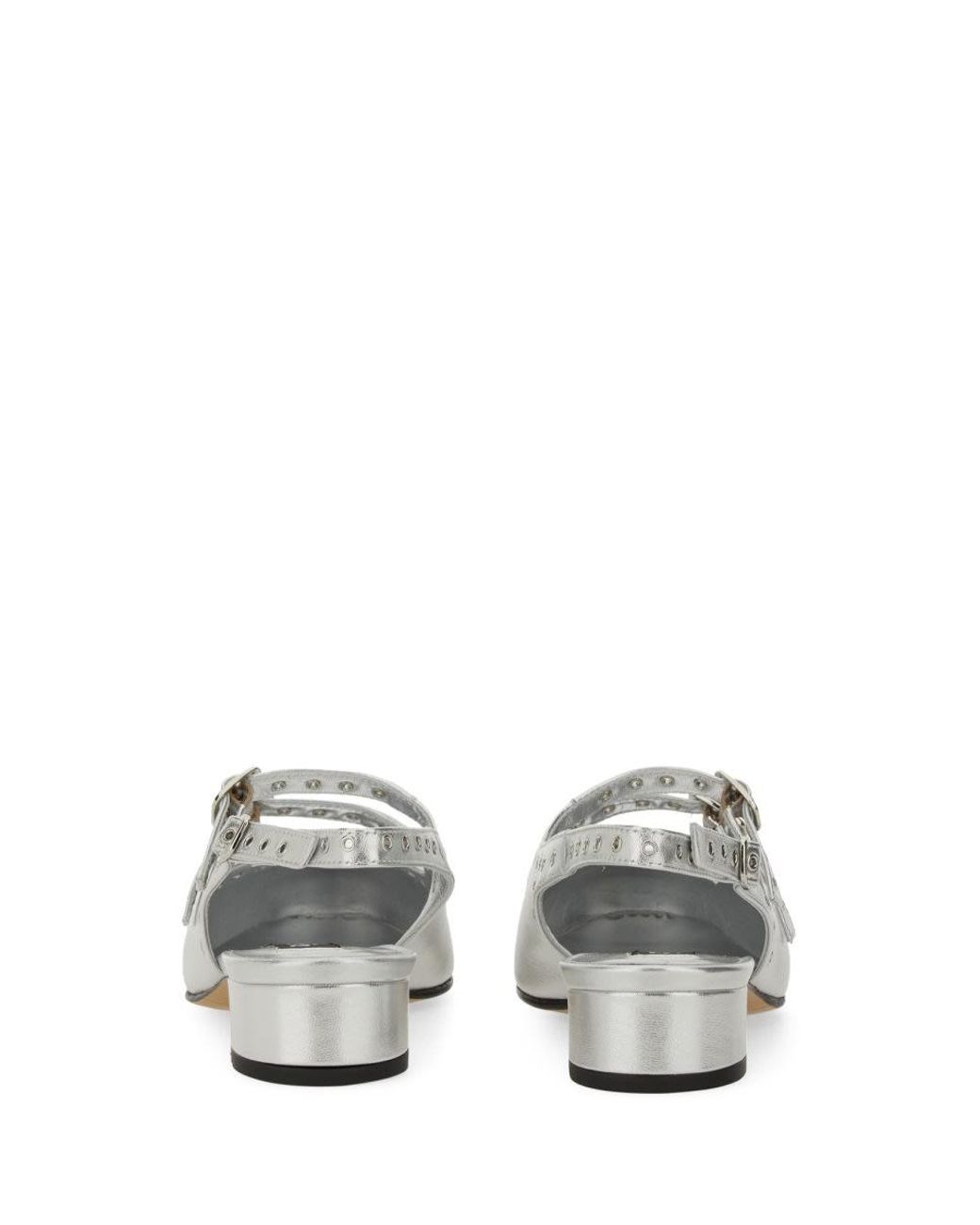 CAREL PARIS Mary Jane Slingback Queen in White | Lyst
