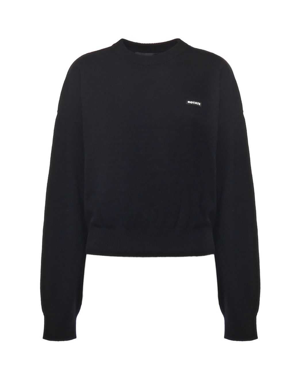 ROTATE BIRGER CHRISTENSEN Sweater With Lettering Logo in Blue | Lyst