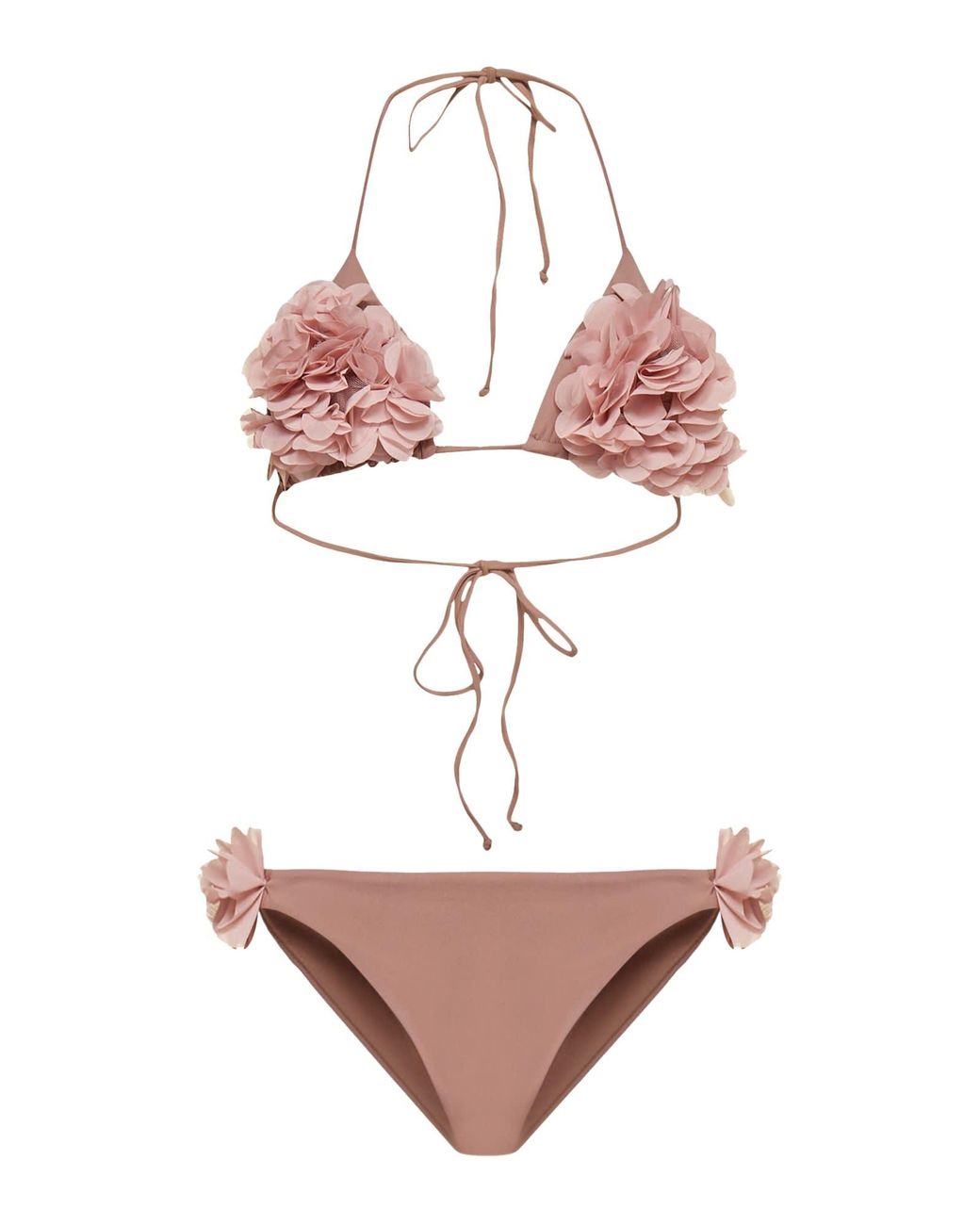 Larevêche Shayna Bikini Swimsuit In Natural Lyst