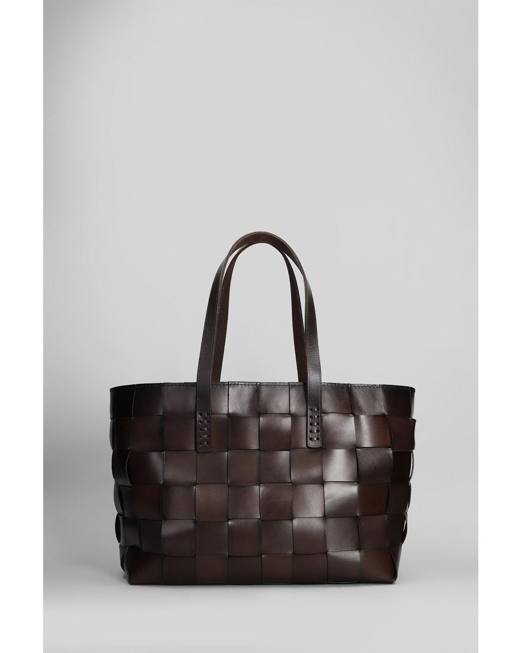 Dragon Diffusion Box Weave Basket Tote in Grey | Lyst UK