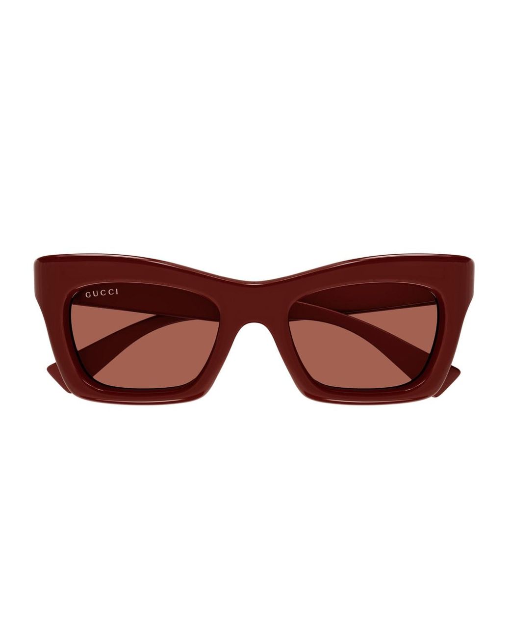 Gucci Gucci Gg1773S Gucci Lido 002 Burgundy Sunglasses in Brown | Lyst
