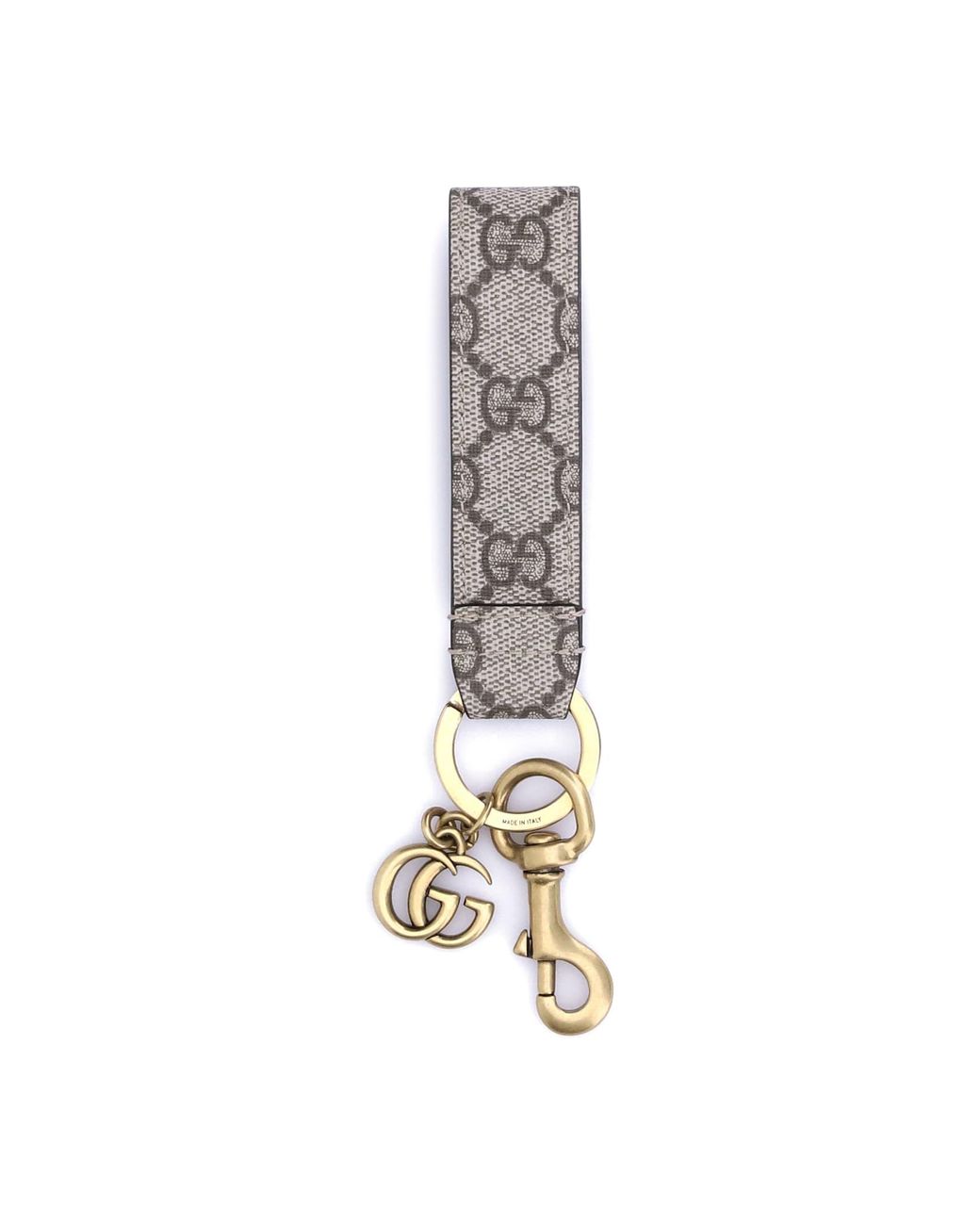 Gucci Ophidia Keychain in Metallic for Men | Lyst UK