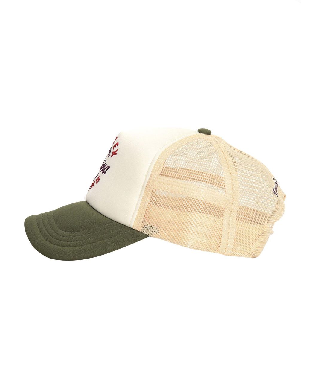 Deus Ex Machina Amped Circle Trucker Cap in White for Men | Lyst