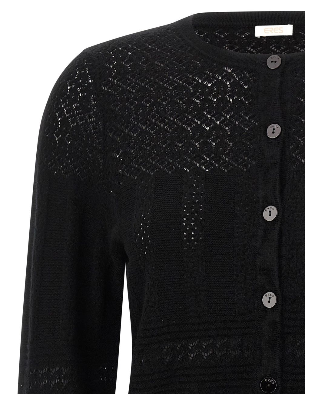 Eres 'Trio' Cardigan in Black | Lyst UK
