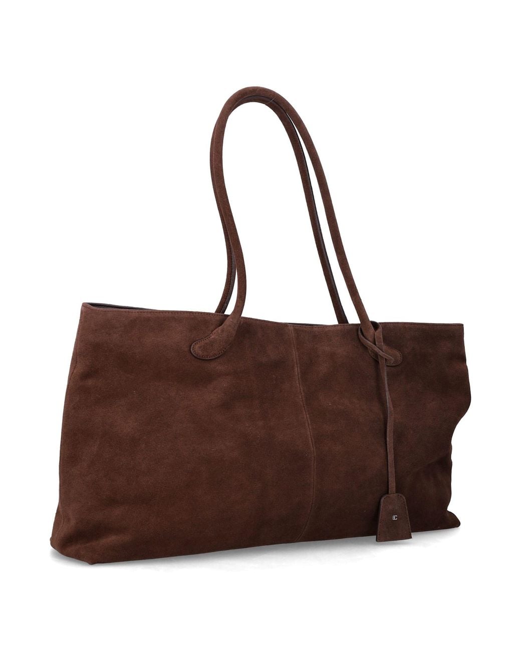 Low Classic Suede Haricot Bag Tote Bag in Brown | Lyst