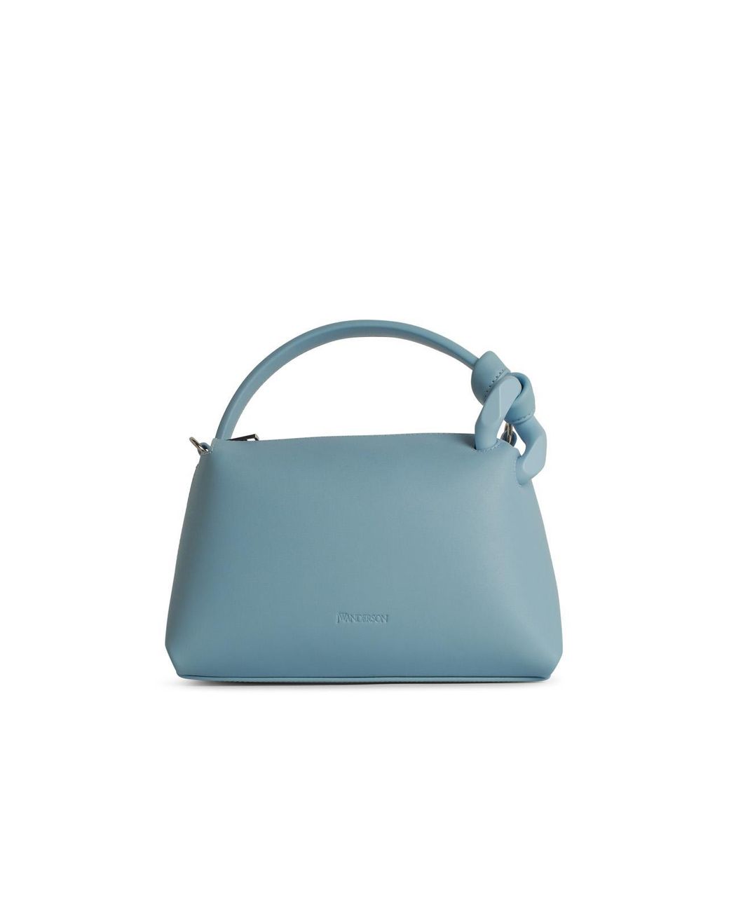 JW Anderson Light Leather Corner Small Bag in Blue | Lyst