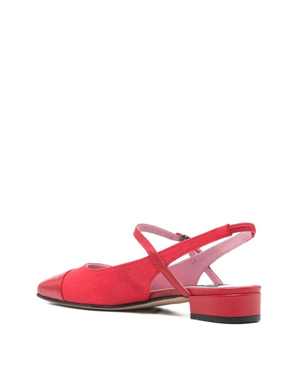 CAREL PARIS Oceano Slingback Ballets in Pink | Lyst