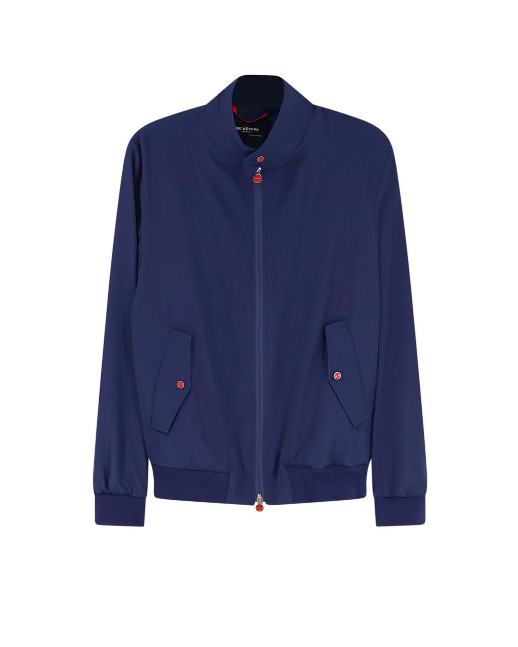 Kiton Nylon Jacket in Blue for Men | Lyst UK