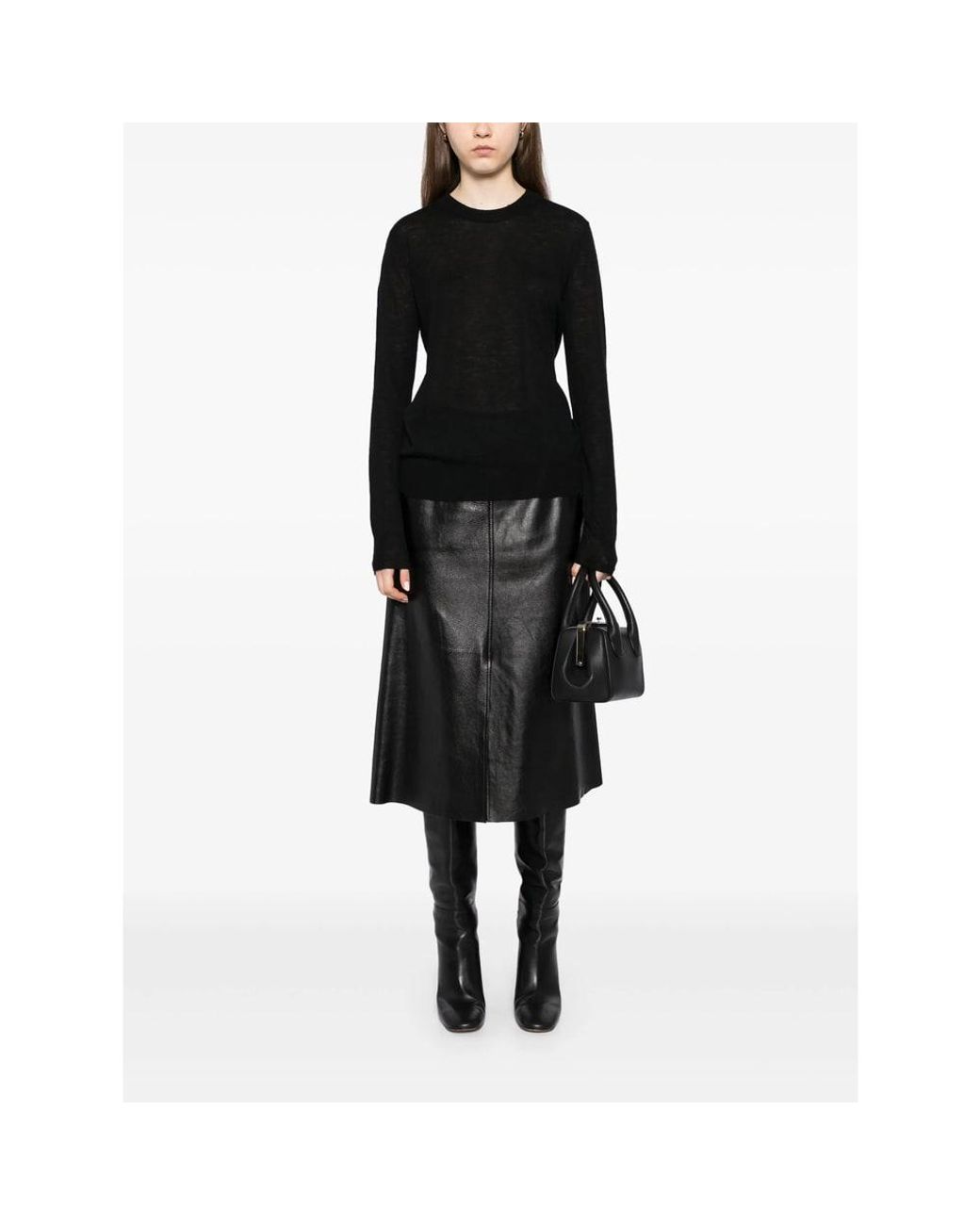 JOSEPH Sweater in Black | Lyst UK