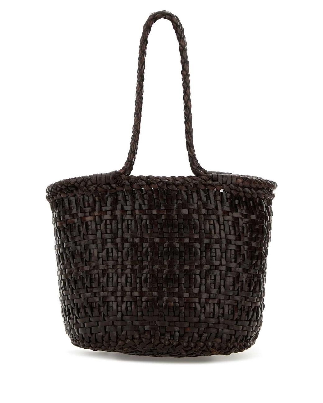 Dragon Diffusion Dark Leather Mini Java Bucket Bag in Black | Lyst