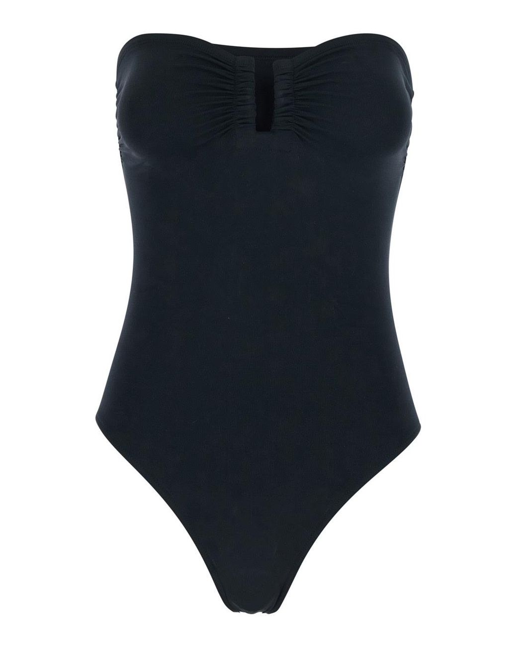 Eres 'Cassiopee' Sleeveless Swimsuit With Front Ruches in Blue | Lyst UK