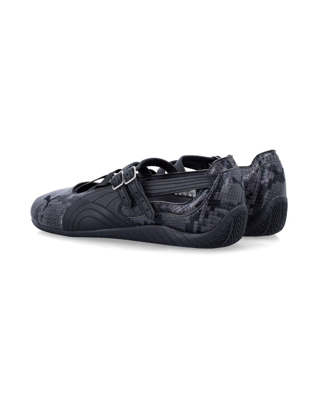 PUMA Speedcat Snake Print Ballet Flats Upper Sneaker in Blue | Lyst