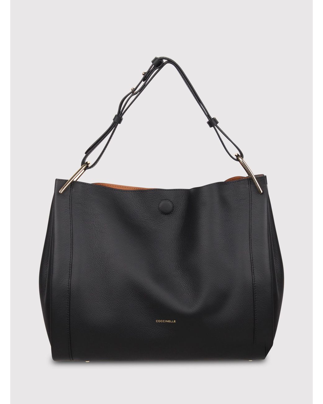 Coccinelle Wallace Big Shoulder Bag in Black | Lyst