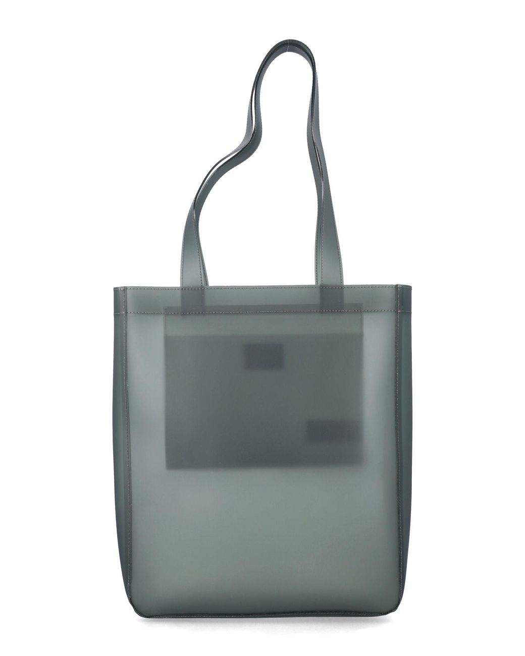 A.P.C. Transparent Lou Tote in Brown | Lyst