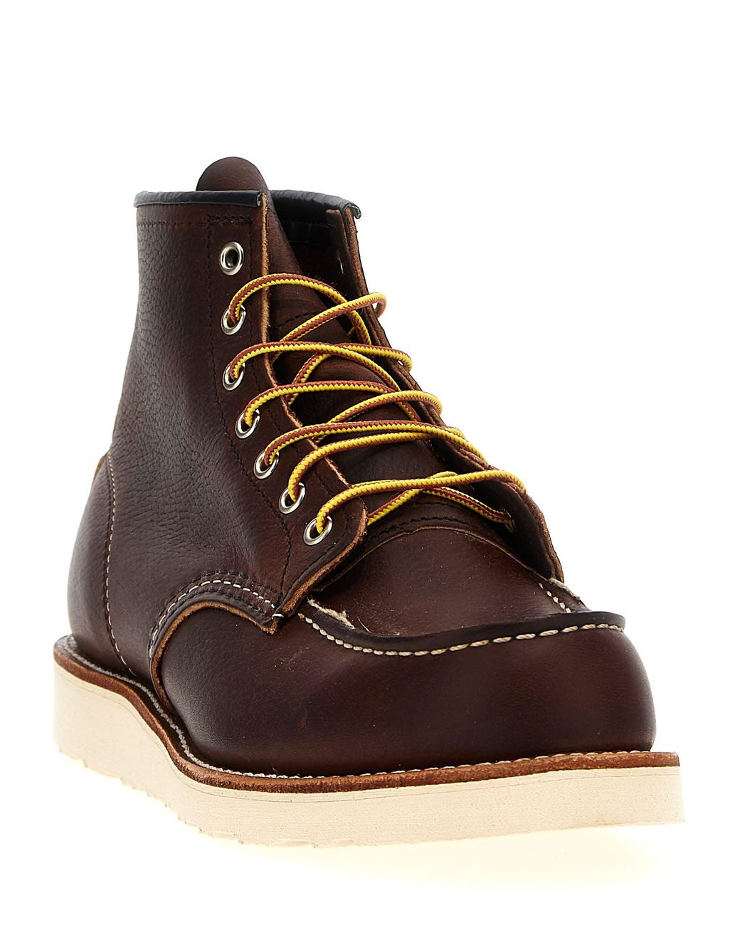 Red Wing 'Classic Moc' Ankle Boots in Brown for Men | Lyst UK