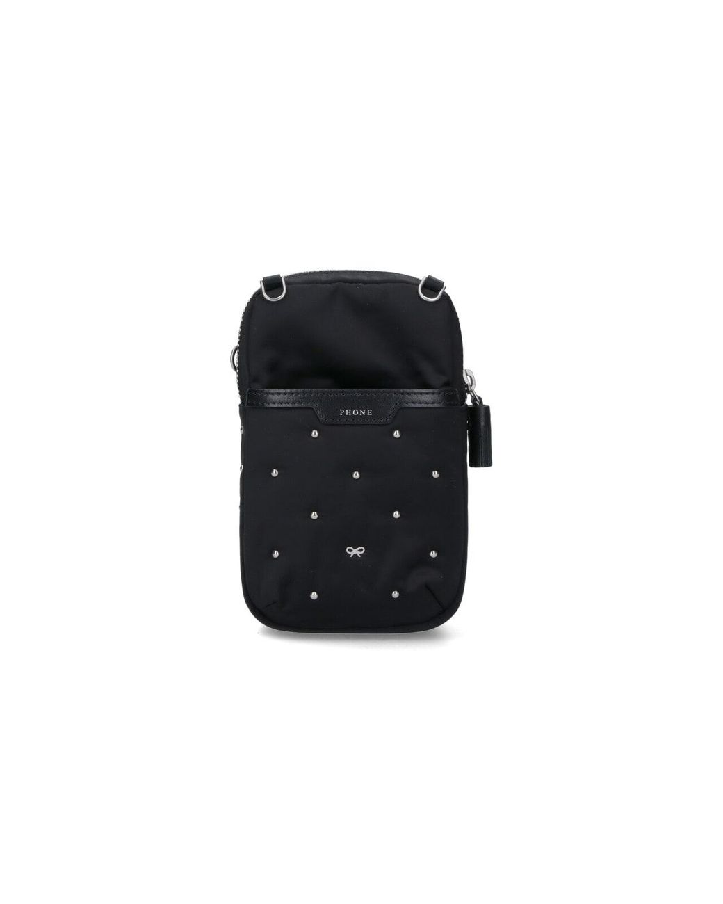 Anya Hindmarch Smartphone Studs Holder in Black | Lyst UK