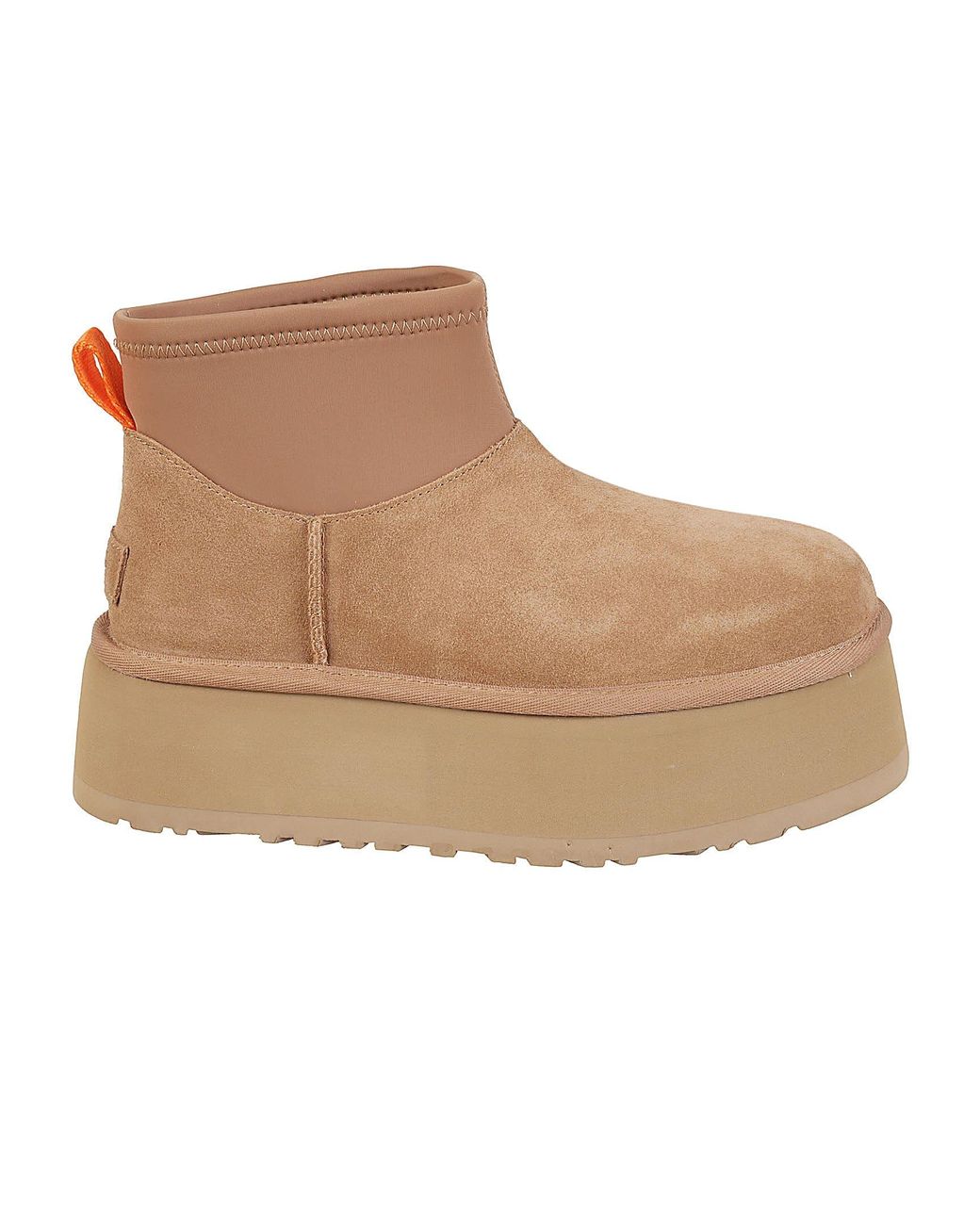 UGG Classic Mini Dipper Boots in Natural | Lyst