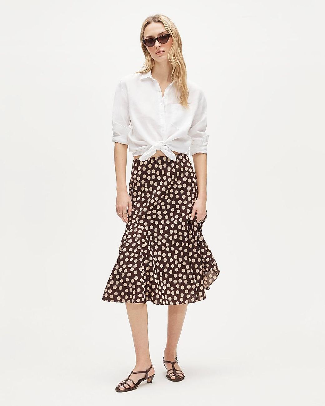 J Crew Gwyneth Slip Skirt