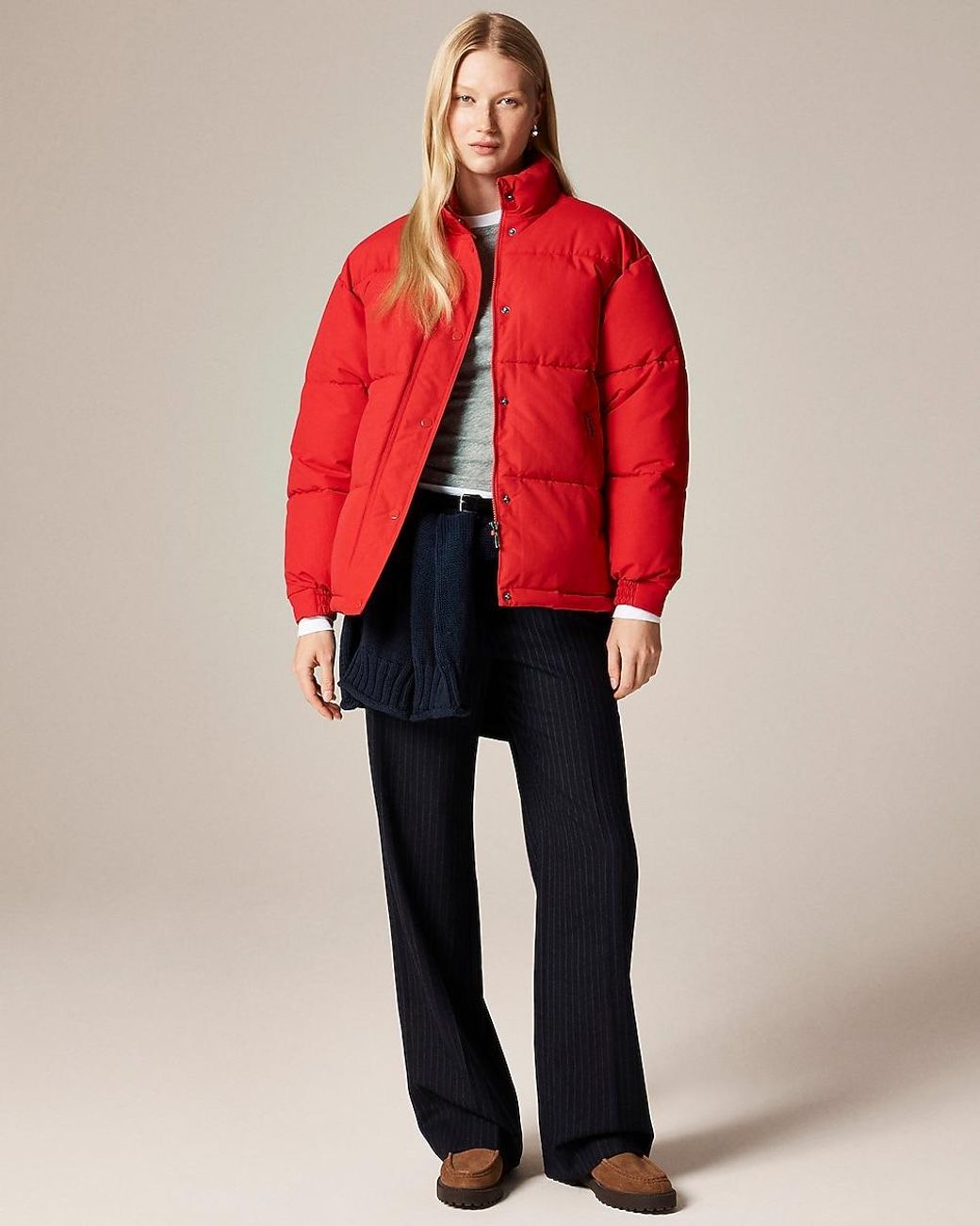 J Crew Signature Puffer