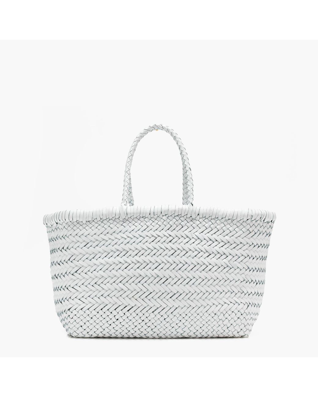 J.Crew Dragon Diffusion Small Tote in White | Lyst