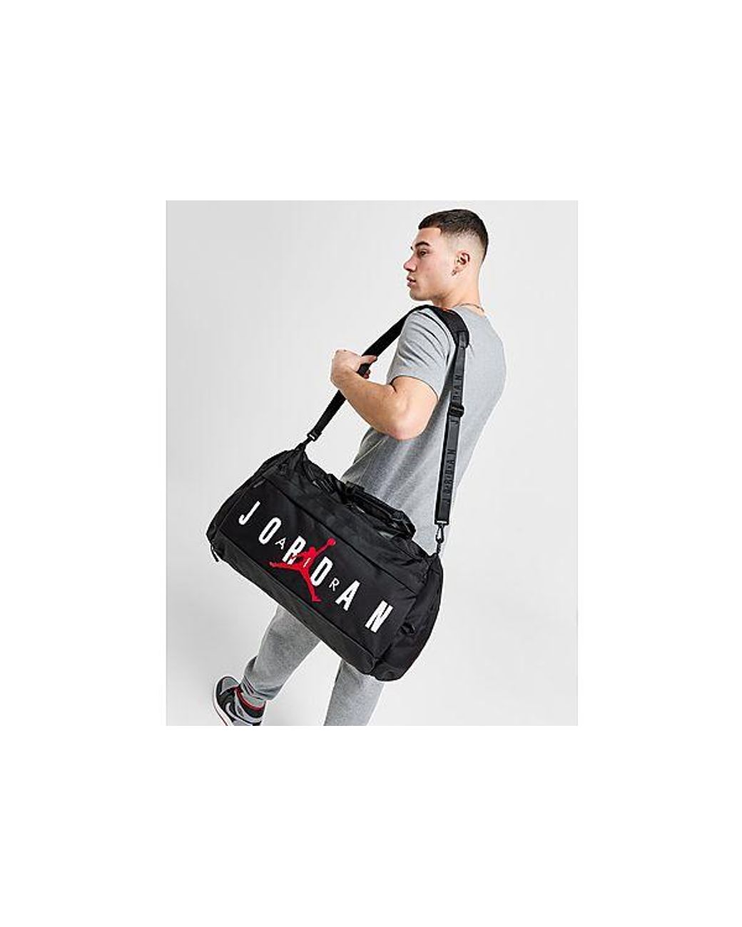 Nike Medium Duffle Bag in Black Lyst UK