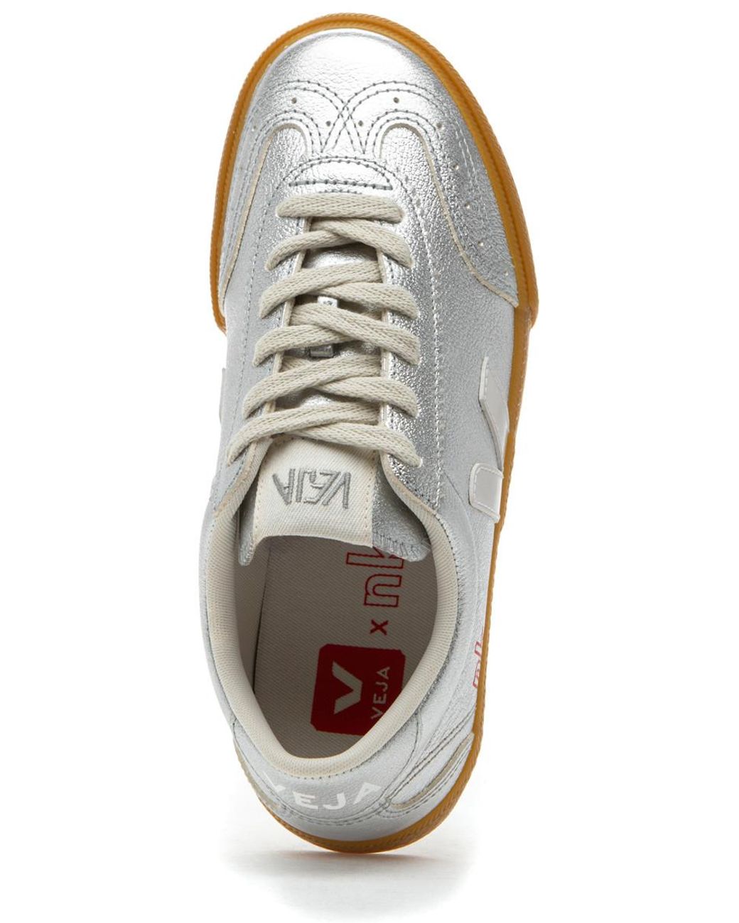 Veja "Veja Volley Sneaker in Metallic | Lyst
