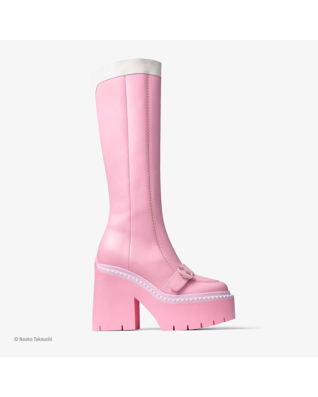 Jimmy Choo Sailor Chibi Moon Boot 120 in Pink | Lyst