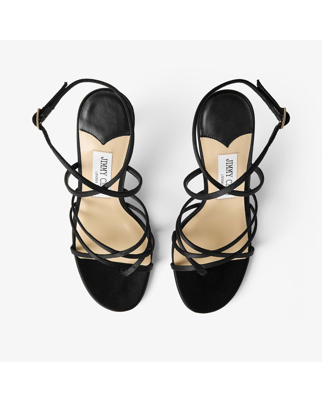 Jimmy Choo Strappy in Black | Lyst