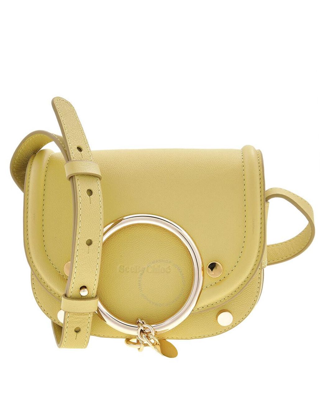 See By Chloé Mara Small Leather Crossbody Bag in Yellow | Lyst