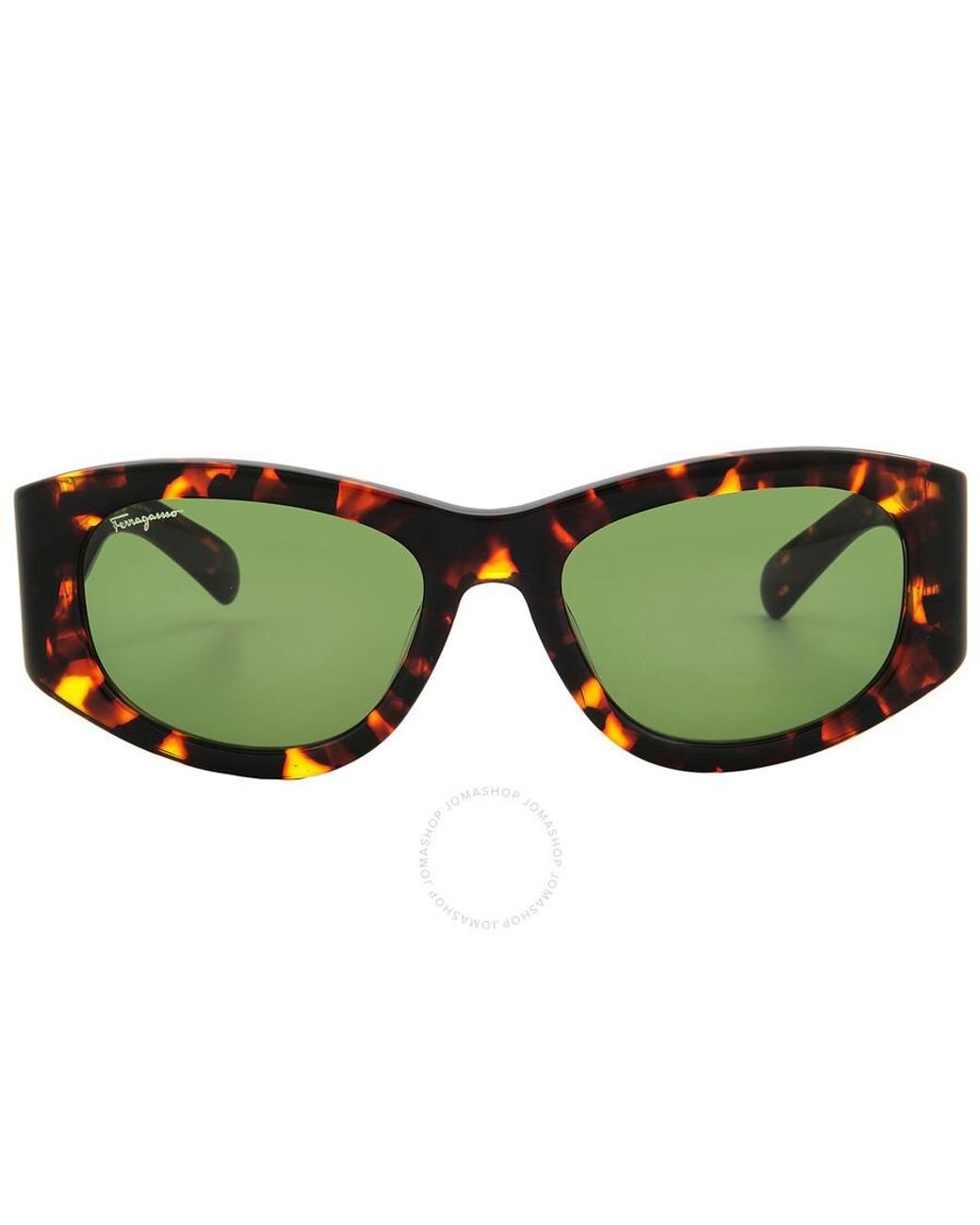 Ferragamo Green Navigator Sunglasses Sf1082s 219 53 | Lyst UK